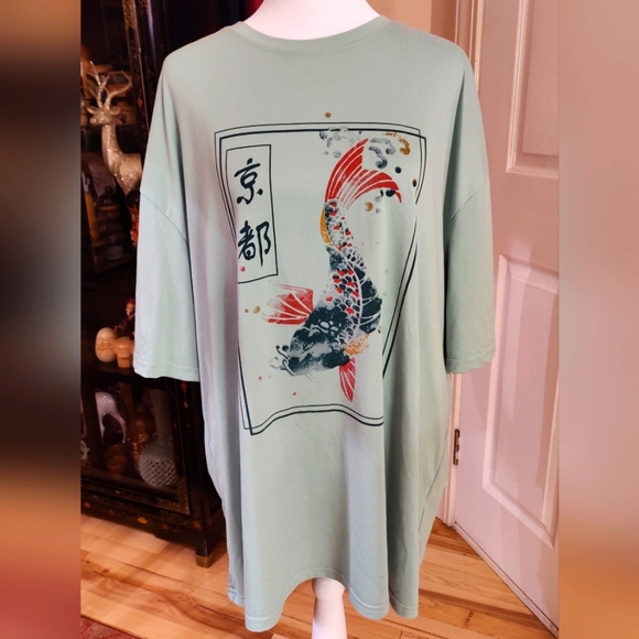 SHEIN | Tops | Koi Fish Tshirt | Poshmark